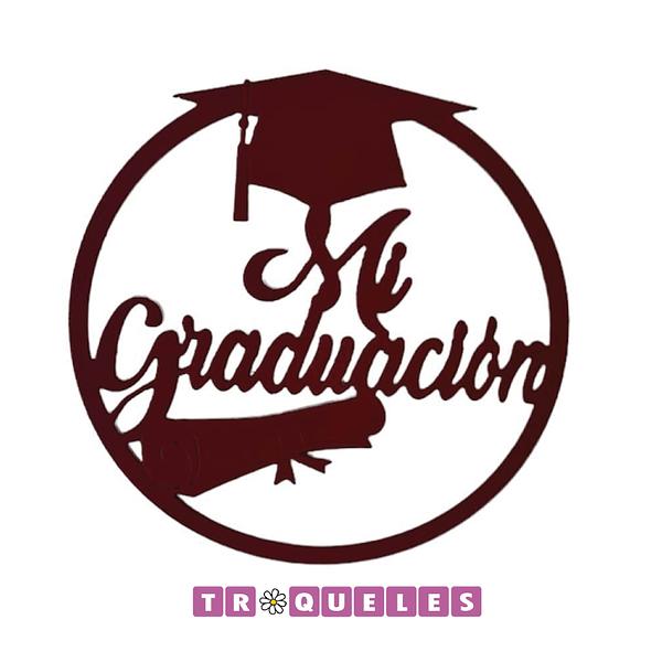 3682 Troquel Circulo Mi Graduación